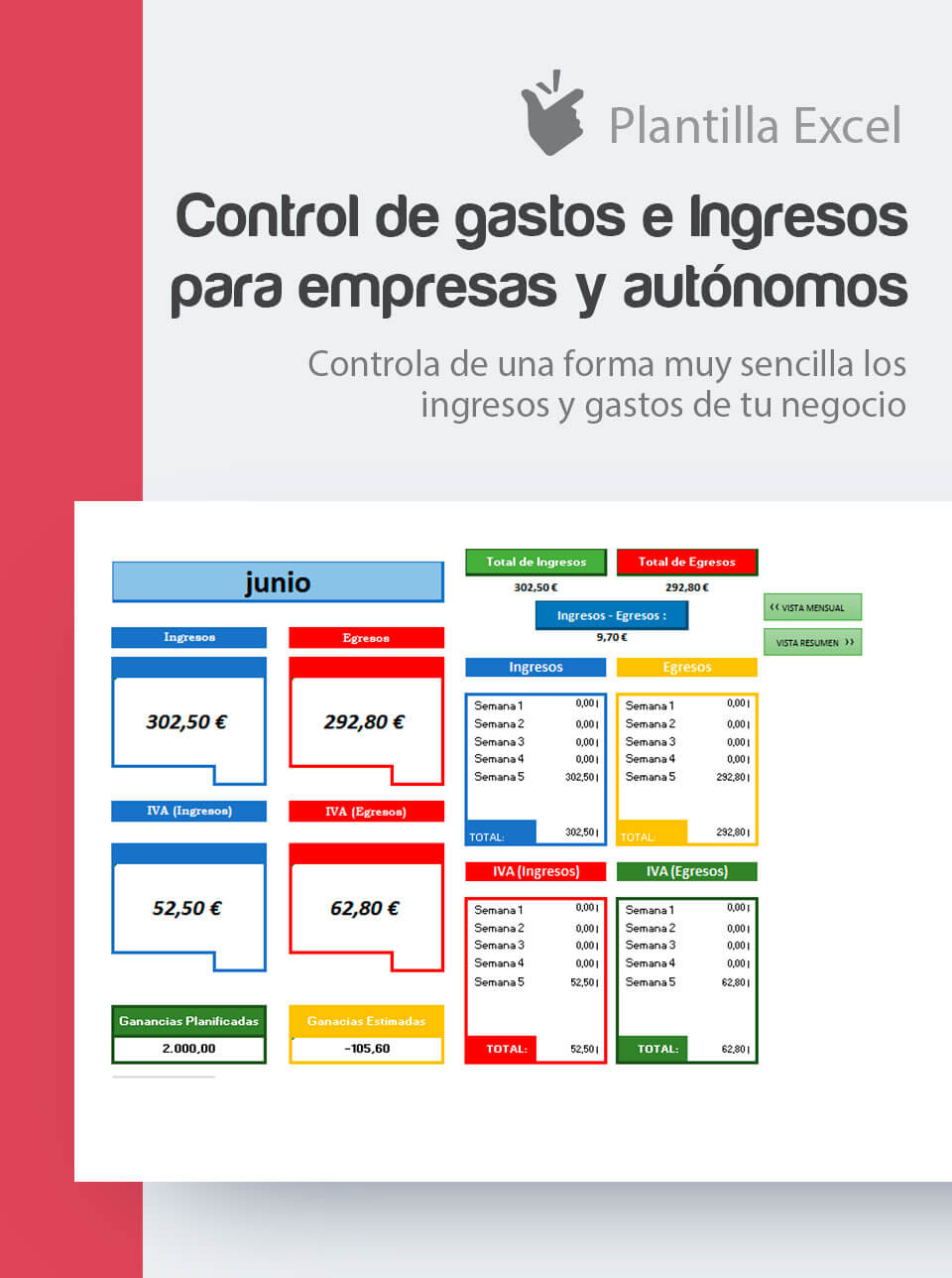 Plantilla Excel Ingresos Y Gastos - charcot Plantilla Excel Ingresos Y Gastos - charcot
